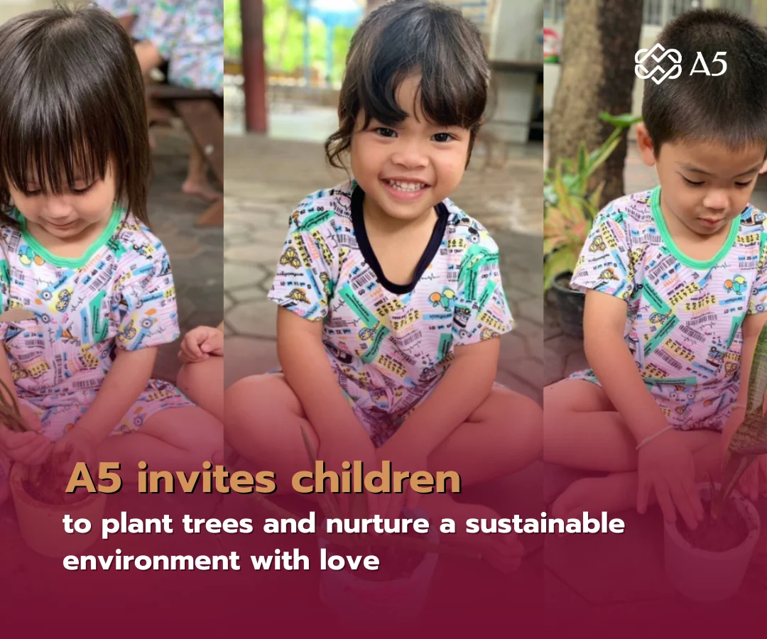A5 invites children to plant trees and nurture a sustainable ...